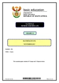 Grade 11 Mathematics P2 November 2013 Final Exam Memo - Studocu