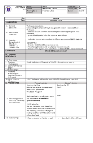LESSON PLAN SIMPLE MAPS - LESSON PLAN IN ENGLISH 3 I At the end of the ...