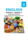 Grade 6 English - Quarter 3 Module 4: Online Information Gathering ...