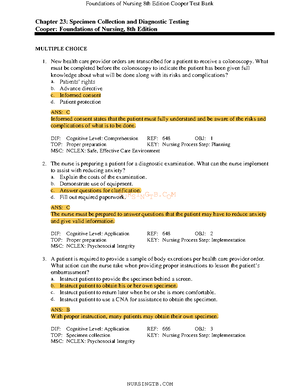 Chapter 24 - fundamentals - Chapter 24: Lifespan Development Cooper ...