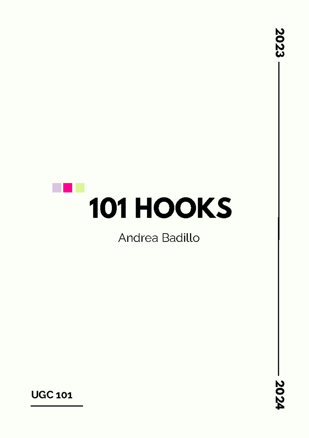 UGC 101: 101 Hooks para Captar la Atención en Videos - Studocu