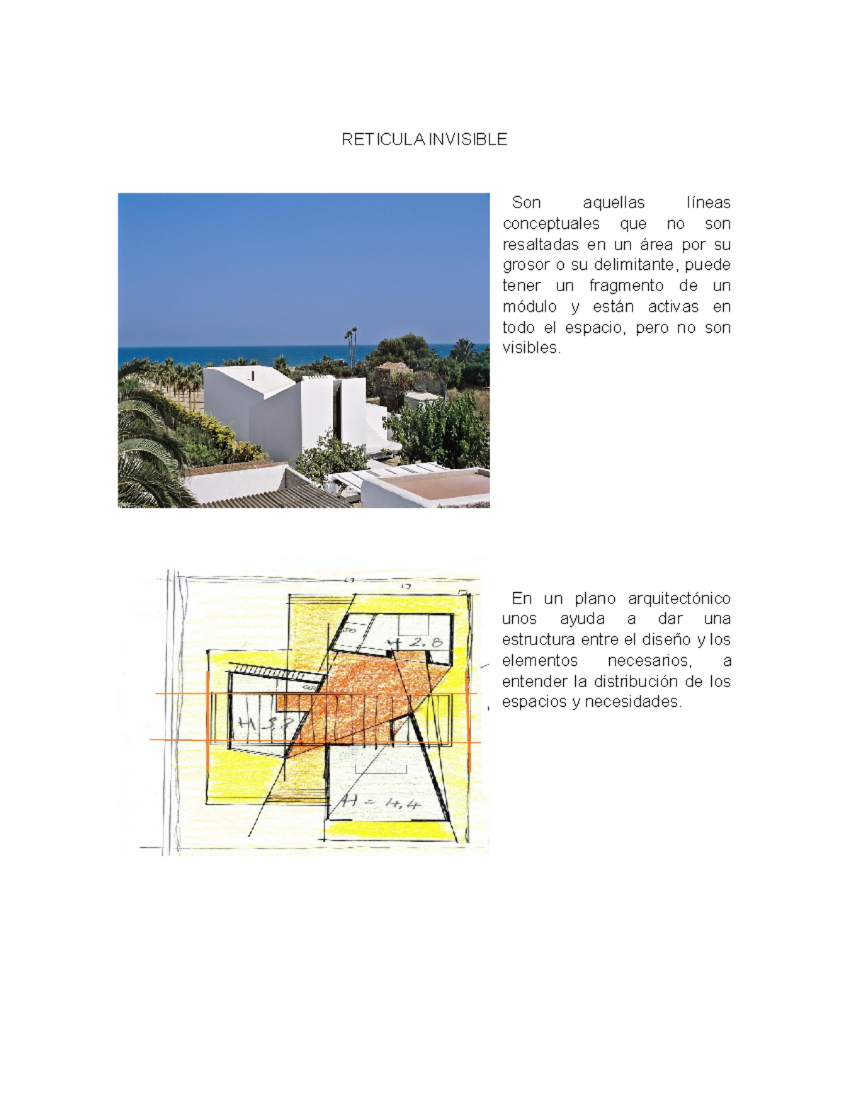 Reticulas invisibles - 100 - Proyecto arquitectónico - RETICULA ...