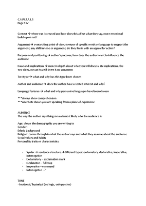 Metalanguage-List - English Language - Metalanguage Definitions List ...