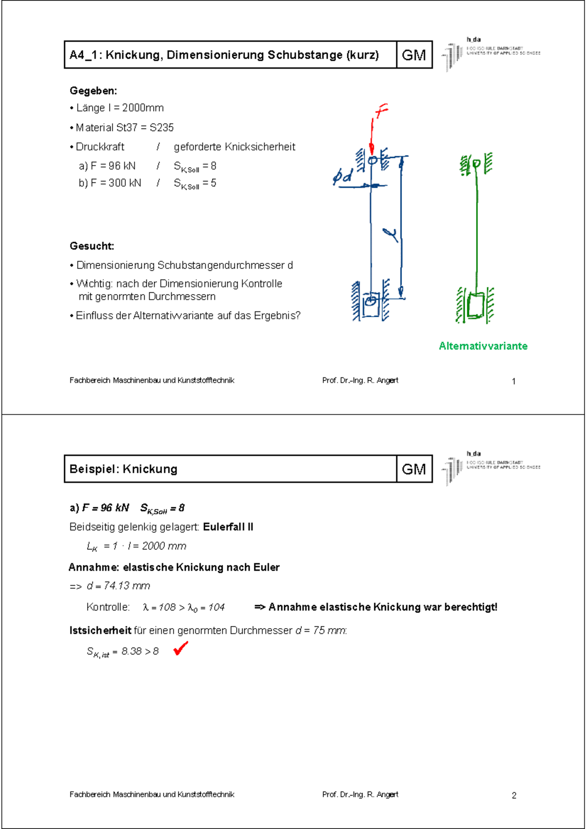Faustformel Dimensionierung Stahltrager