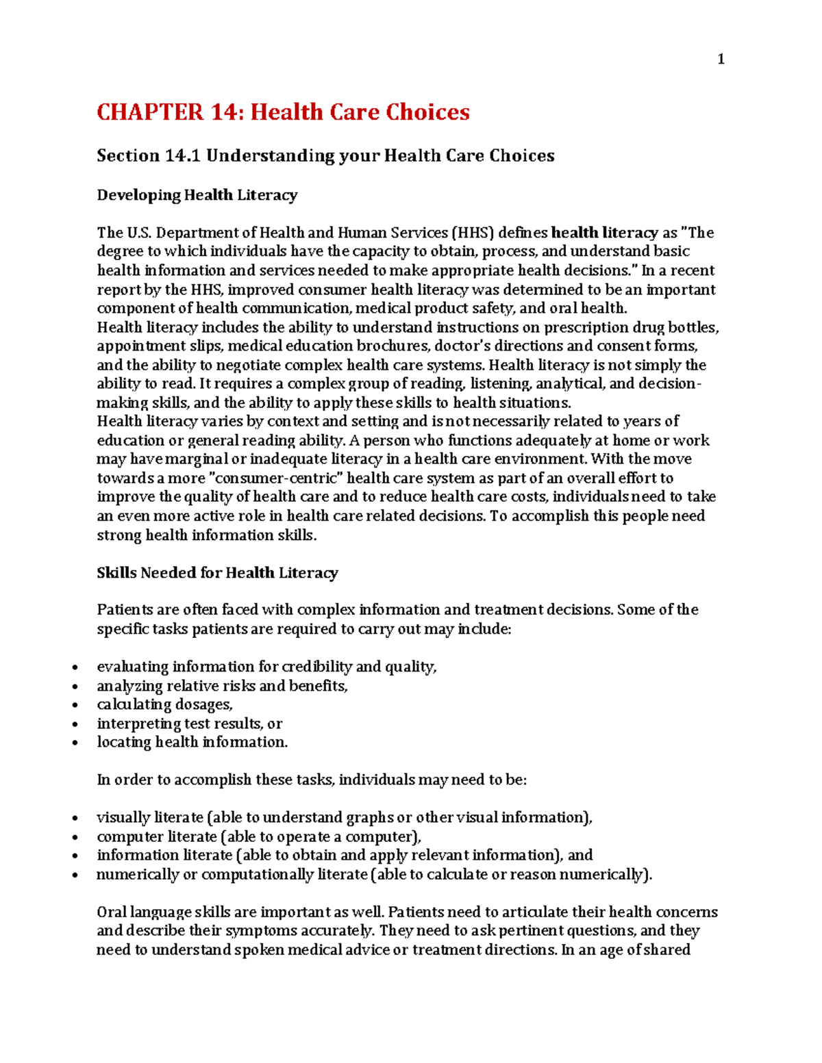 Health Care Choices and Disparities: Impacts of ACA & CAM - Studocu