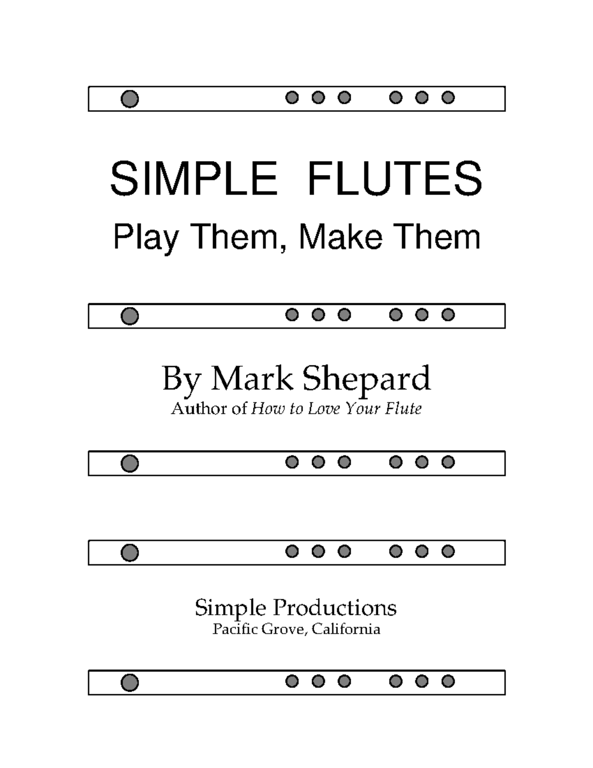 SIMPLE FLUTES: A Guide to Playing and Making Your Own Flute - Studocu