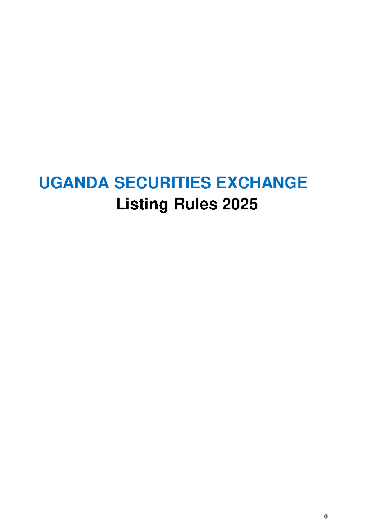 USE Listing Rules 2025: Comprehensive Guide to Securities Admission ...