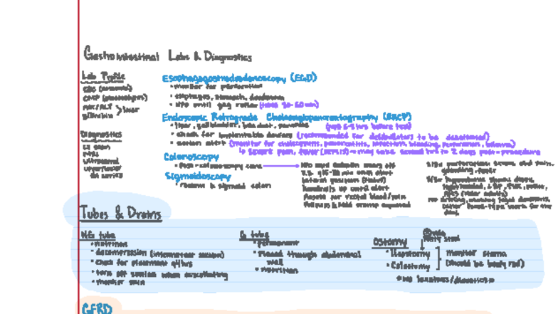 Exam 3 GI Notes: Comprehensive Overview of Gastrointestinal Diagnostics ...