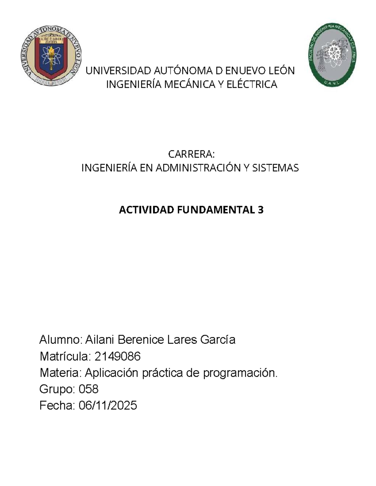 AF3 ABLG Programación en C: Arreglos y Promedios - Studocu