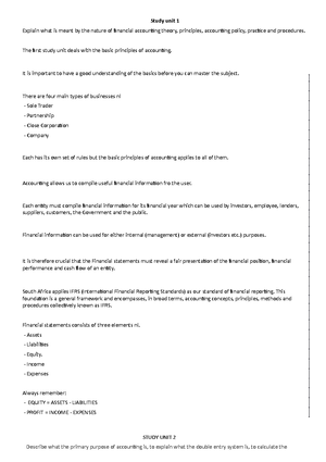 Assessment 1 - FAC1502 ass1 - FAC1502 - Studocu