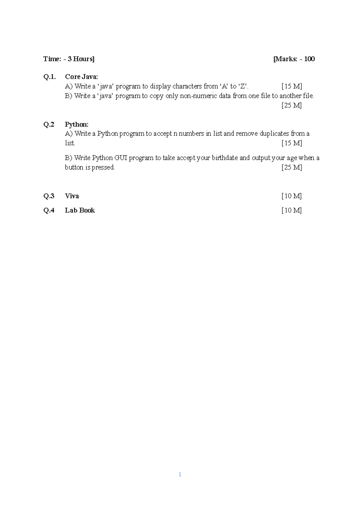 T.Y.B.B.A.(CA) Sem V Practical Exam Questions and Solutions - Studocu