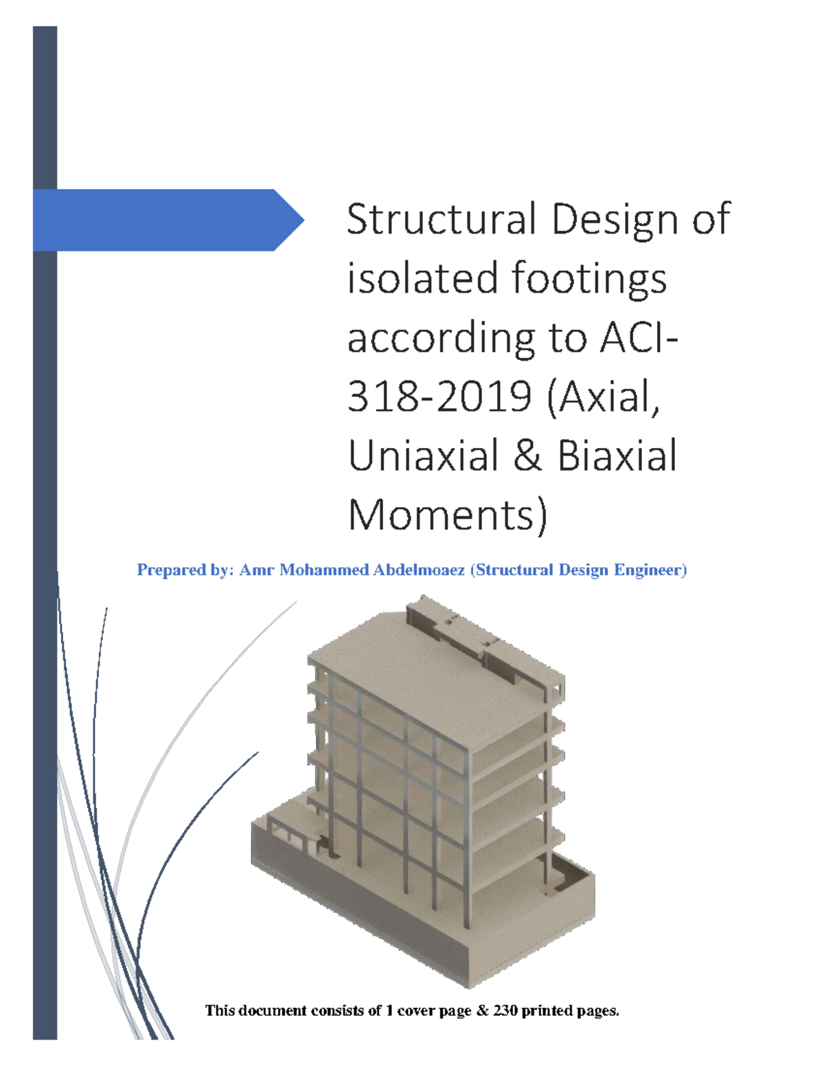 Structural design of isolated footings (Axial, uniaxial & biaxial moments) - Studocu