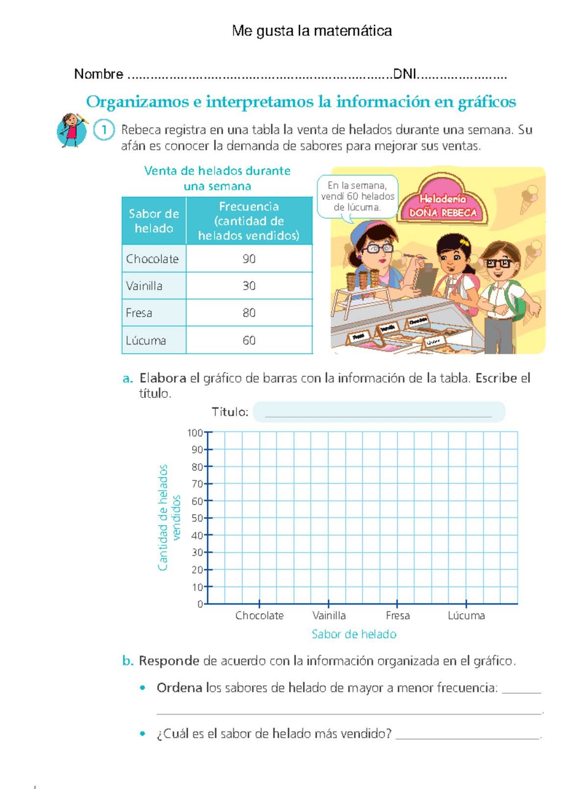 Interpretación de Gráficos en Matemática 4 - Ejercicios y Datos - Studocu