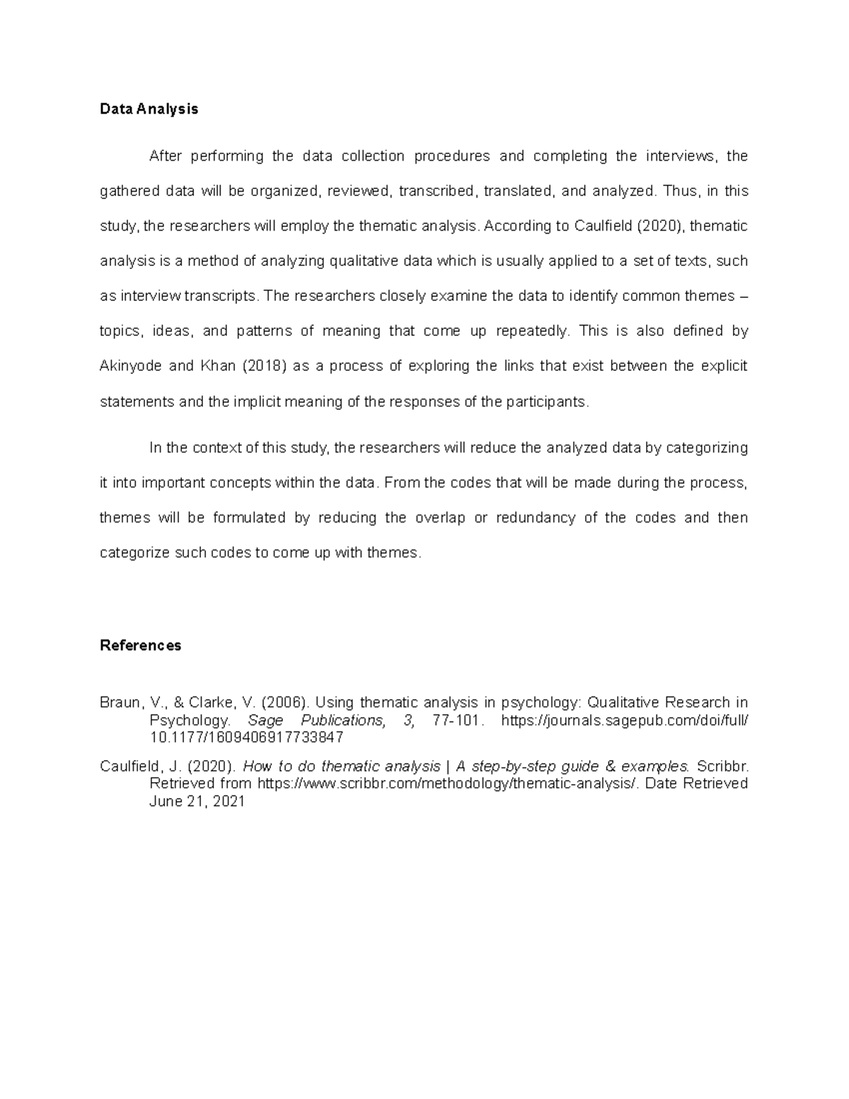 Data Analysis - Data Analysis After performing the data collection ...