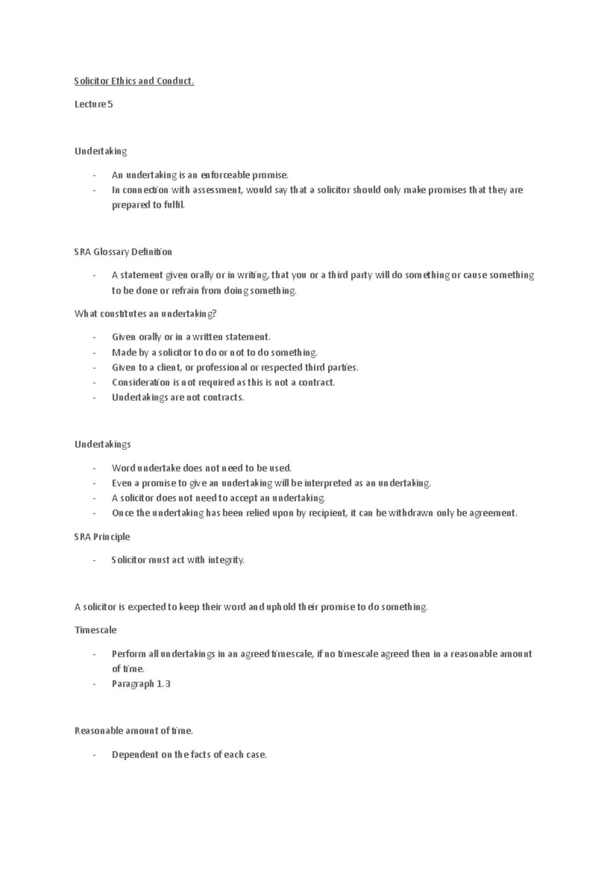 SRA Principles - Notes - SRA Principles. Introduction. SRA Standards ...