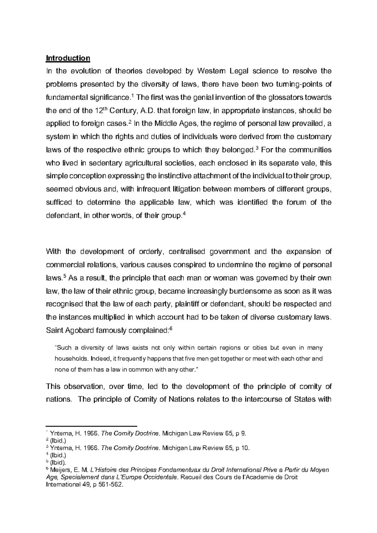 Constitutional LAW Assignment - Comity of Nations & Same-Sex Marriage ...