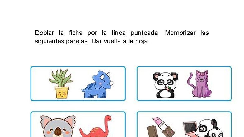 Doblar la ficha por la línea punteada - Primeros auxilios y atención ...