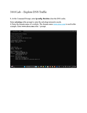 6.8.2 Lab - Configure NAT for IPv4 - Topology Addressing Table Device Interface IP Address ...