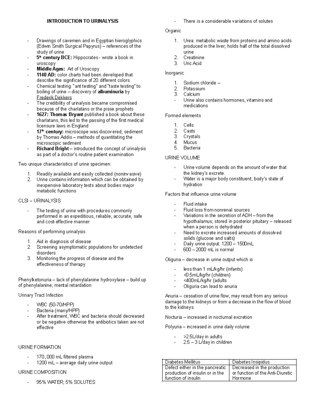 Introduction to Urinalysis: Historical Insights & Clinical Applications ...