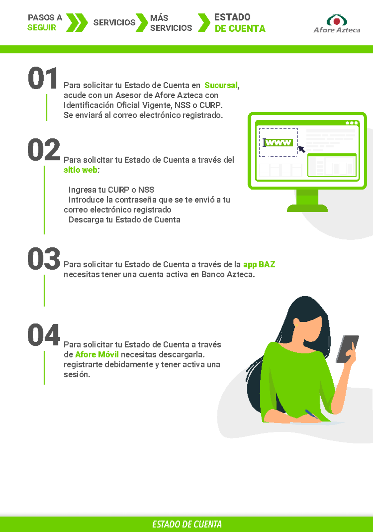 Guía para Solicitar Estado de Cuenta en Afore Azteca - Studocu