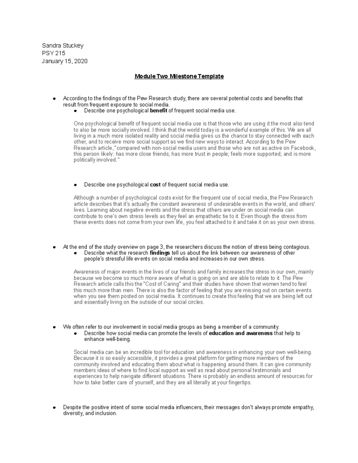 Module 6 Journal - 6-2 Activity: Journal For this journal activity, you ...