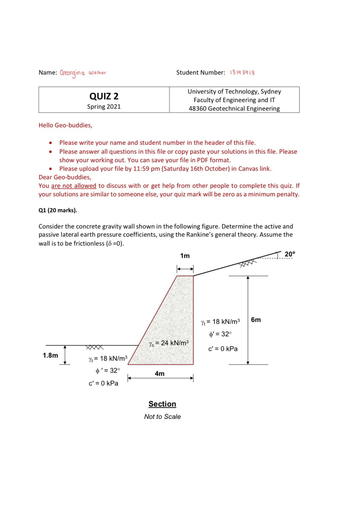 Quiz 2 - take home 24 hr quiz - 048360 - Studocu
