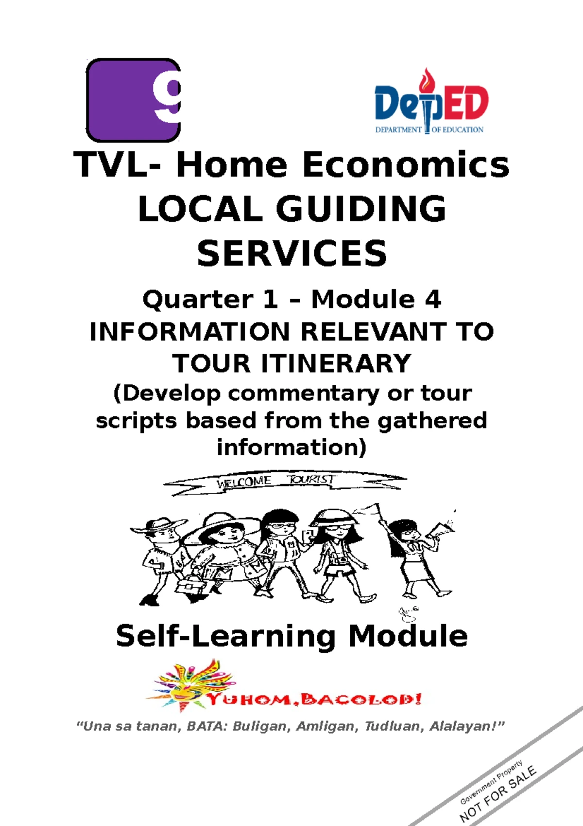 HE Localguiding GR12 Q1 Module 1 for Student - 12 TVL-HE-LOCAL GUIDING ...