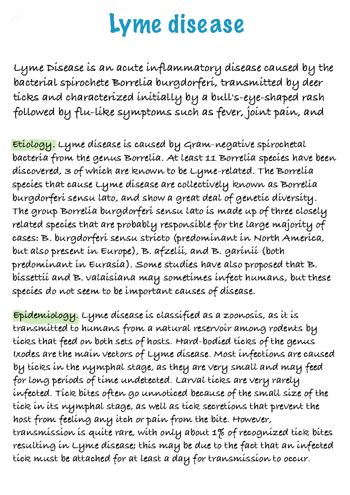 Lyme Disease: Comprehensive Overview, Pathogenesis, and Treatment ...