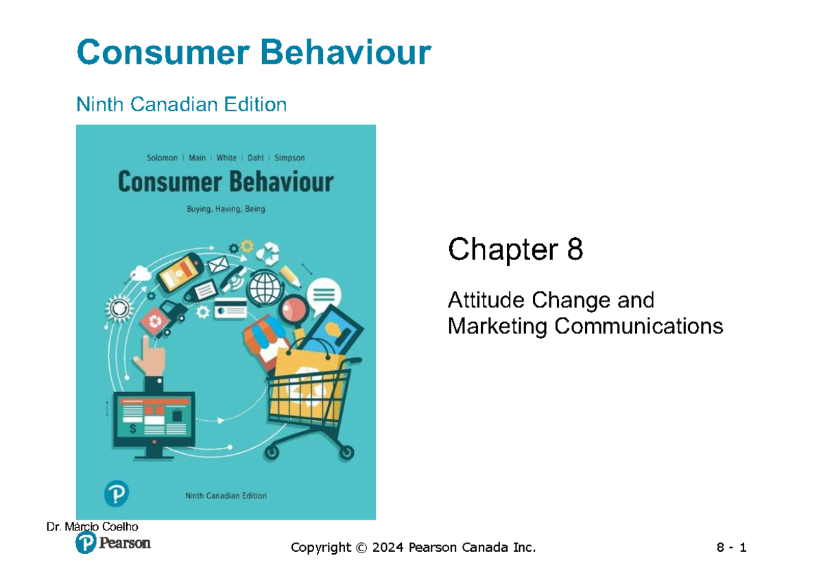 UM Consumer Behaviour CH8: Attitude Change & Marketing Comm. - Studocu