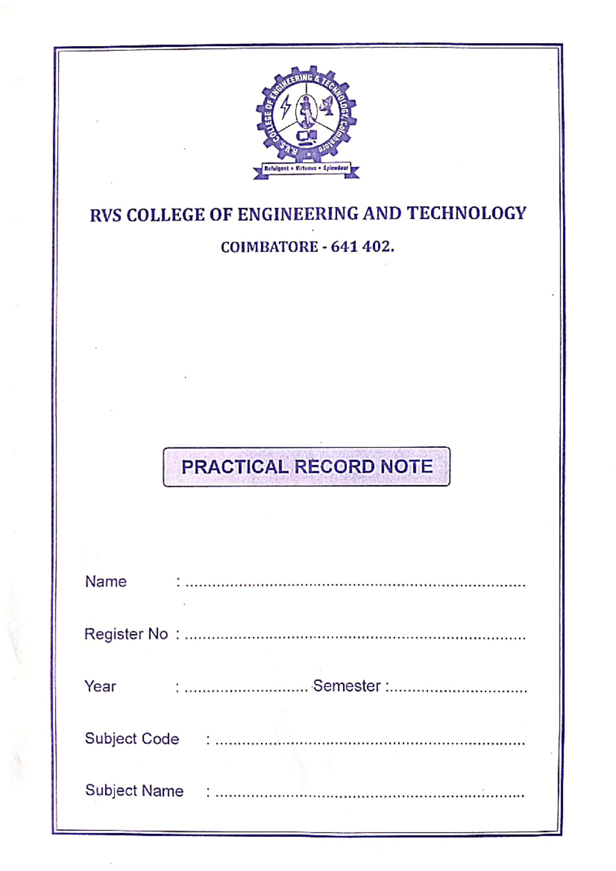 ADSA Final - adsa - (Approved by AICTE, New Delhi & Affiliated to Anna ...