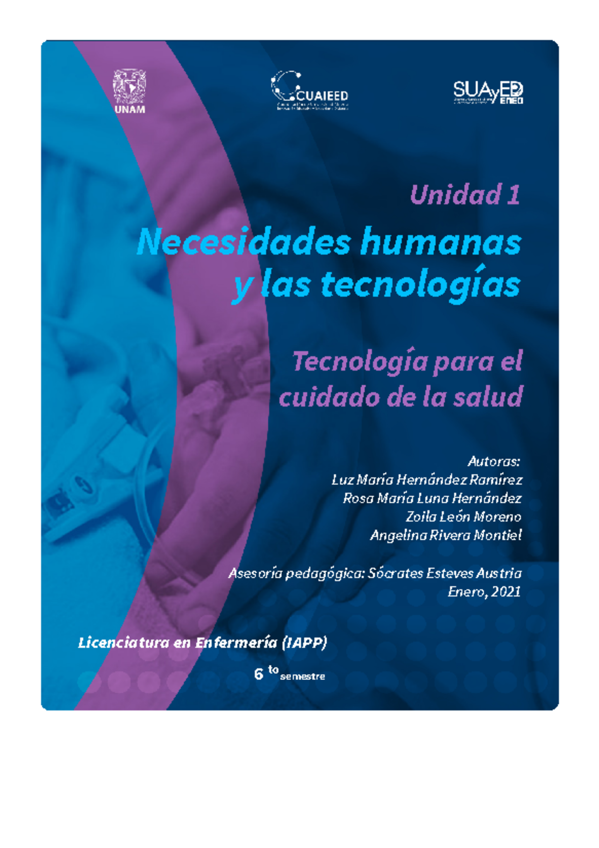 Unidad 1: Tecnología para el Cuidado de la Salud en Lic. Enfermería ...