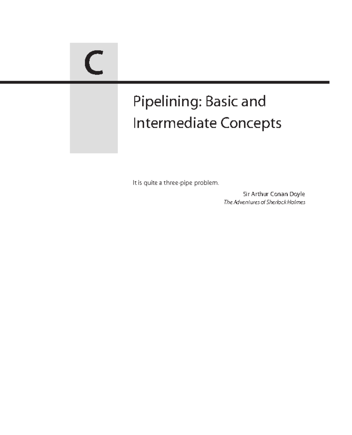 Appendix C: Pipelining Concepts and Hazards in Computer Architecture (C - Studocu