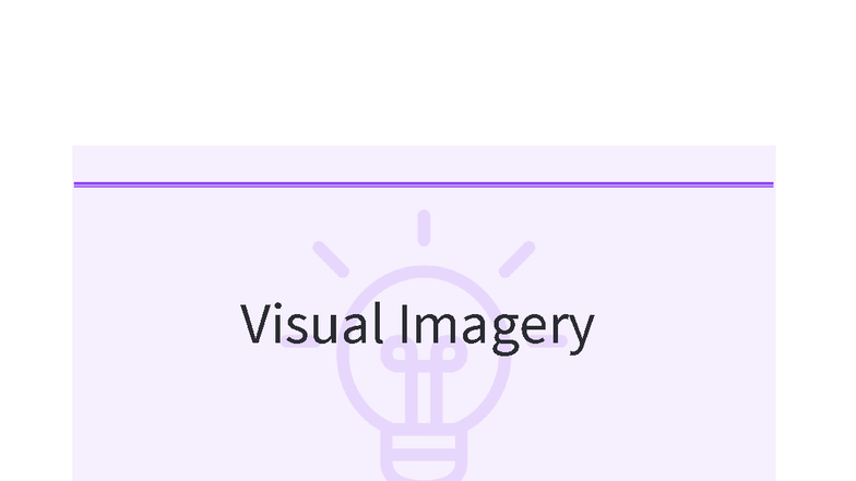 Psych+258 Chapter 10: Understanding Visual Imagery and Cognition - Studocu