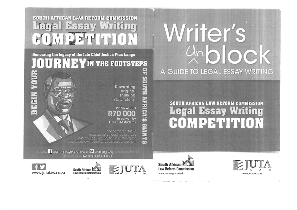 Guide to Legal Essay Writing for EDL.IMI.SSION Competition - Studocu