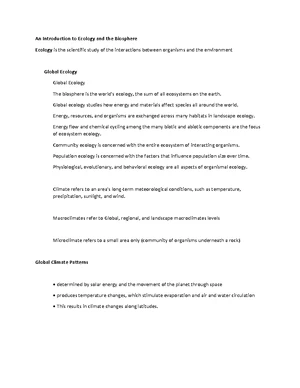 Instruments Used in ecological Research - Activity 1 Instruments Used ...