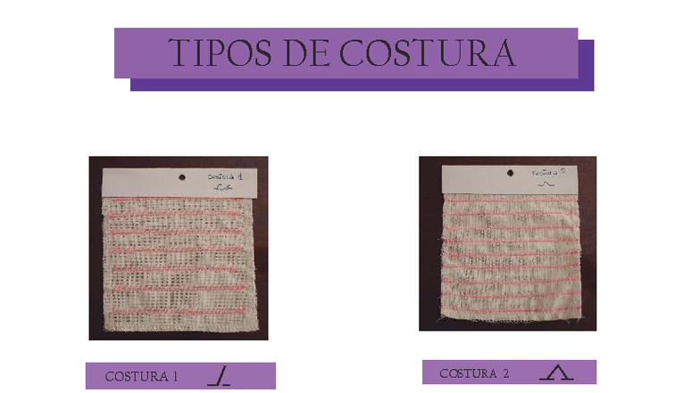 Analisis 3 - Análisis del producto (indumentaria) - TIPOS DE COSTURA ...