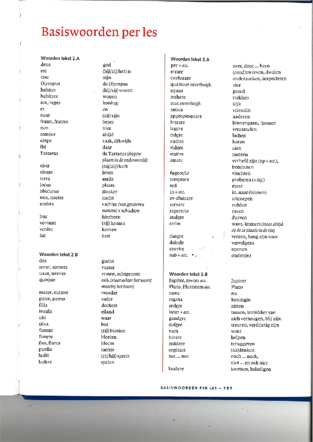 1la - Oefentoets-CORR: Proefwerk Latijn Les 1-12, Woorden & Grammatica - Studeersnel