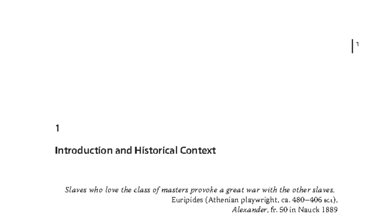 Hunt P. (2017) Chapter 1: Intro & Historical Context of Greek & Roman ...