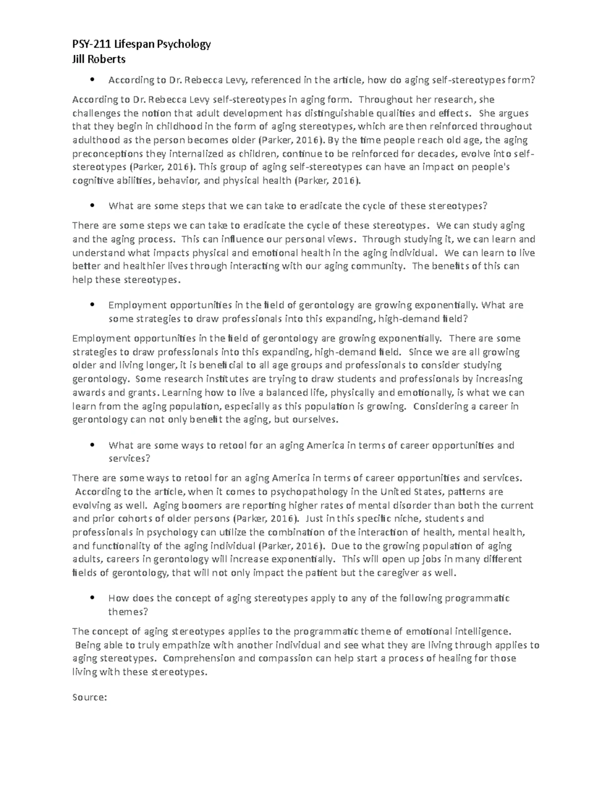 PSY 211 Project One Template module 6 - PSY 211 Project One Template Use this template to ...