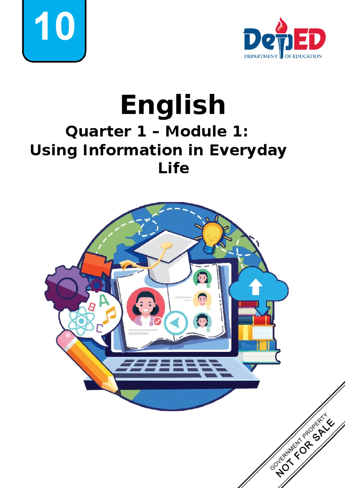 Q1-English 10-Module-2-For-Students And Printing - 10 English Quarter 1 – Module 2: Determining ...