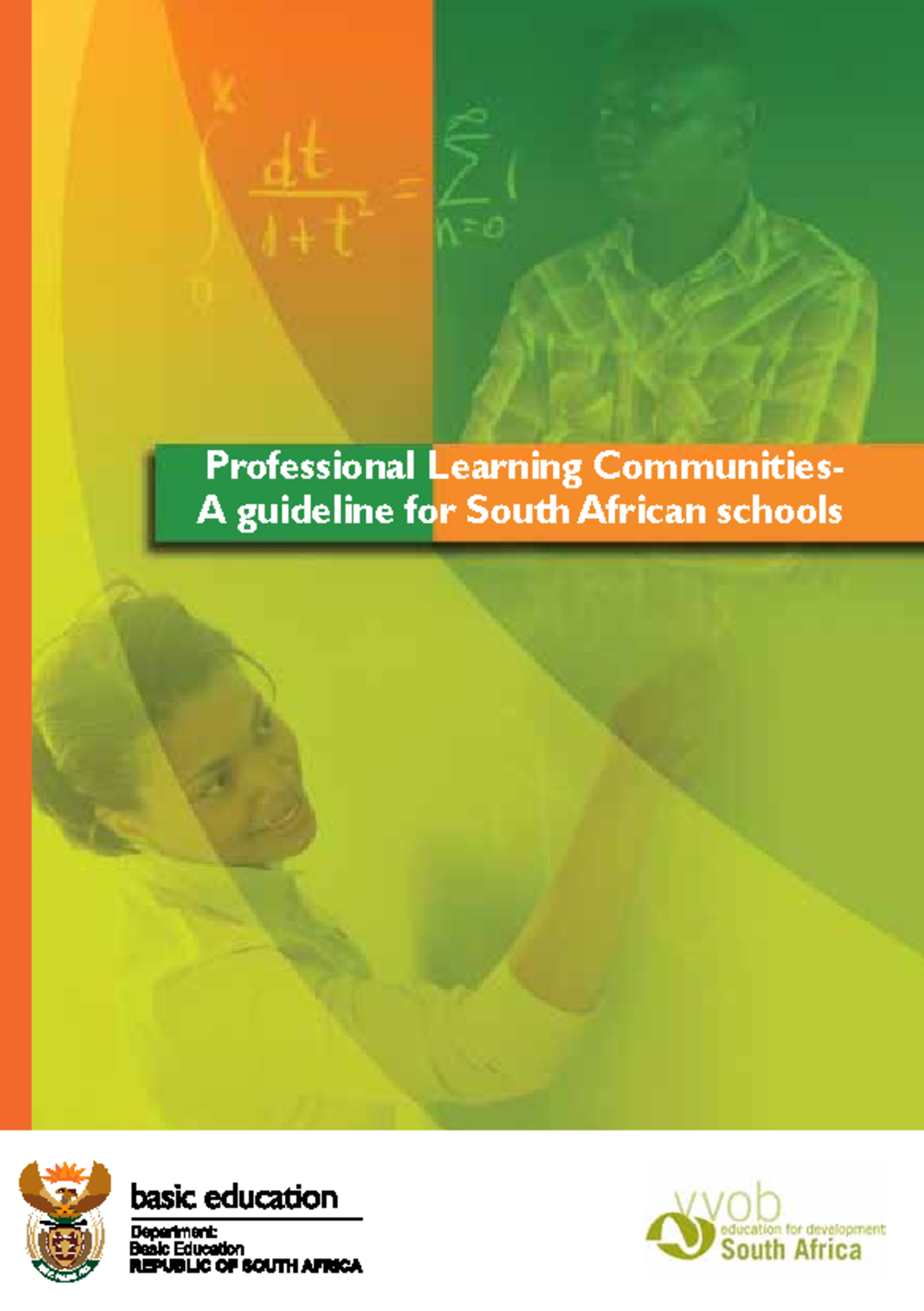 Guideline for Effective Professional Learning Communities in SA Schools ...