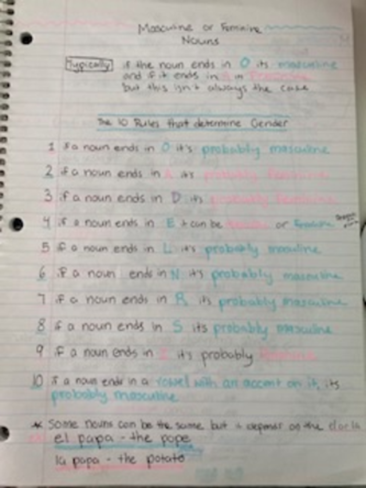 Spanish Lecture Notes - SPAN 101 - Studocu