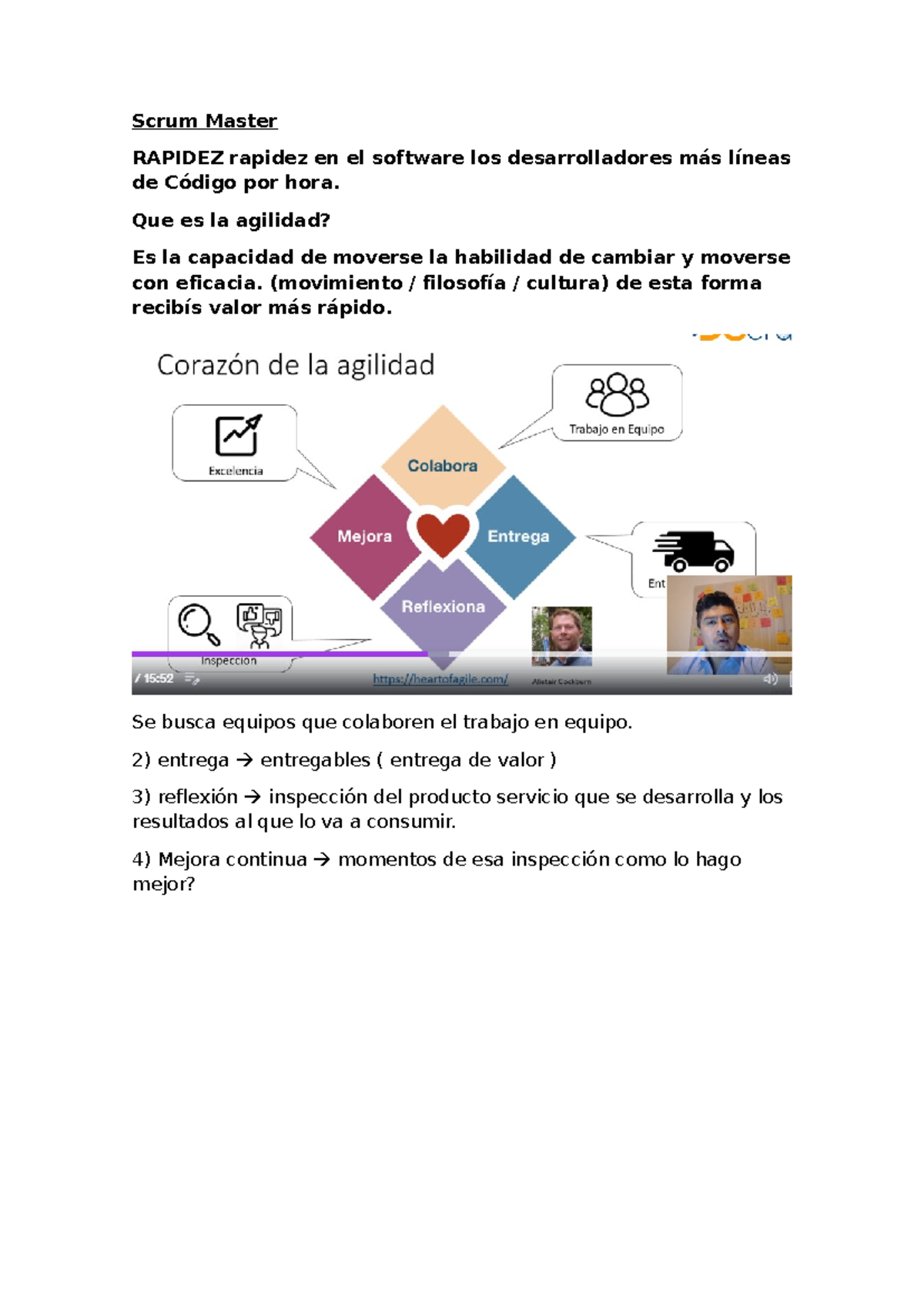 Scrum Master: Agilidad y Mejora Continua en el Desarrollo de Software ...