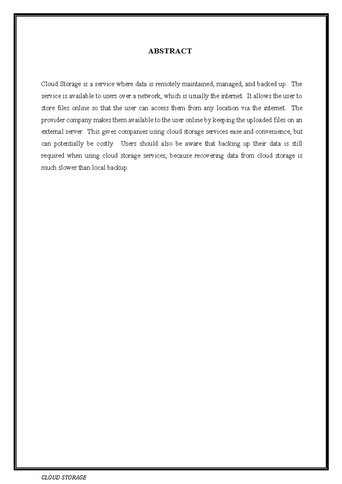 Seminar Report On Cyber Security - ABSTRACT Computer security ...