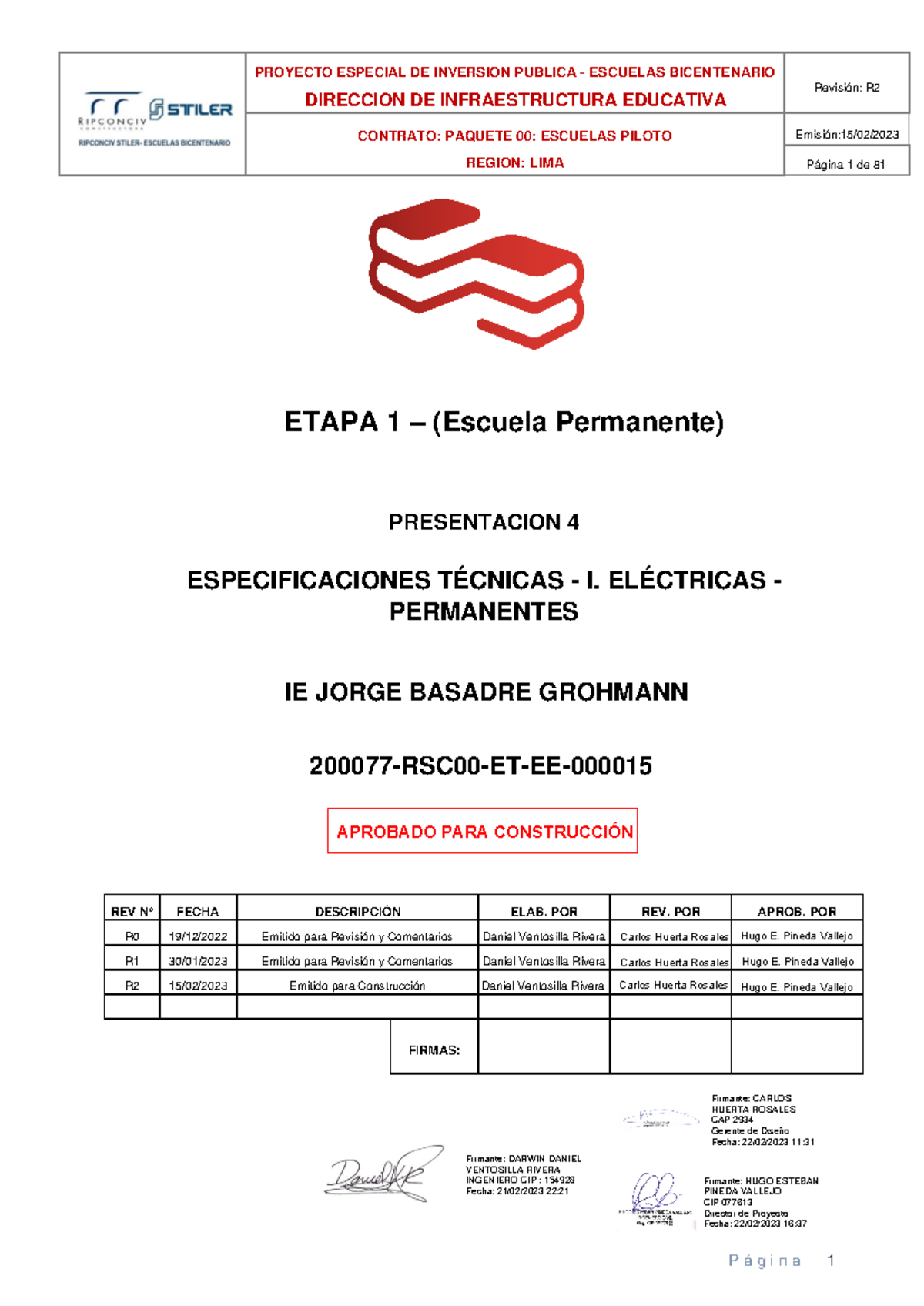 2000 77 RSC00 ET EE 000015 - DIRECCION DE INFRAESTRUCTURA EDUCATIVA ...