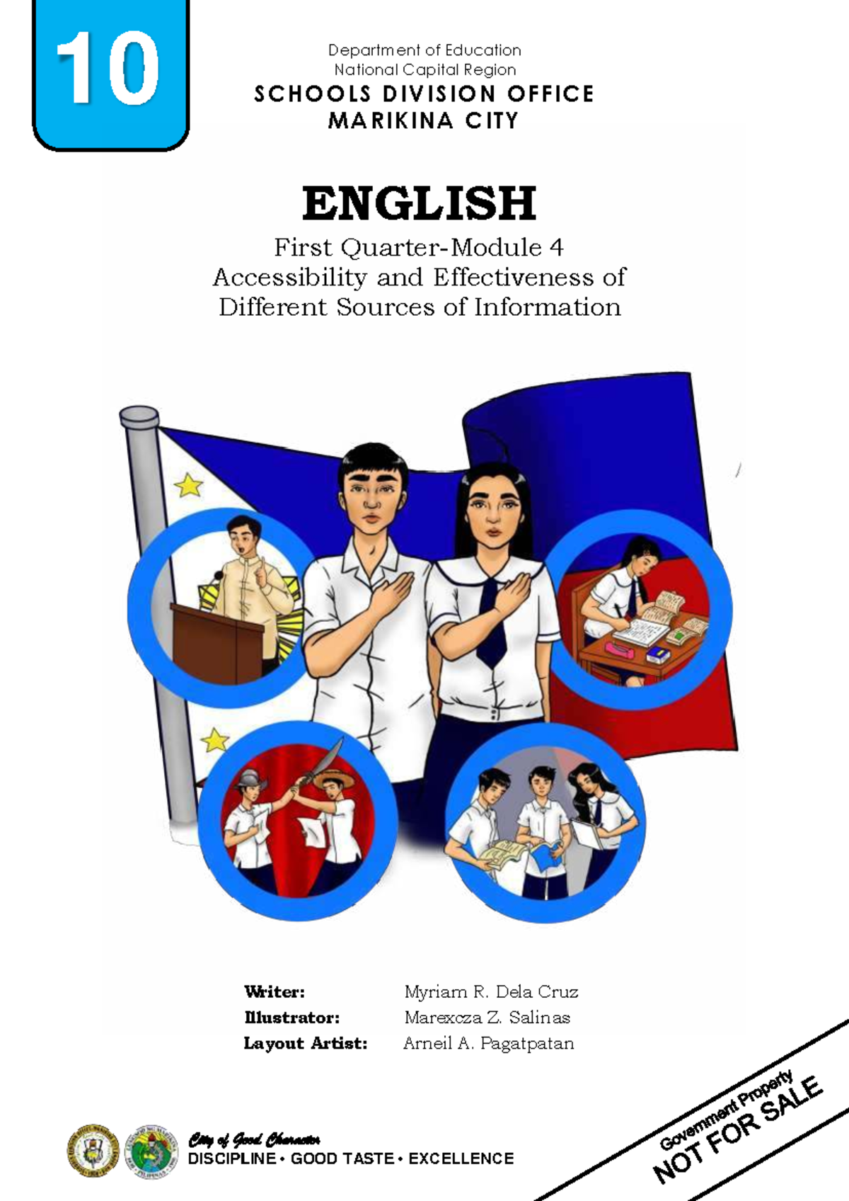 NCR- Final Exam - Grade 10 English Module 4: Info Sources Accessibility ...
