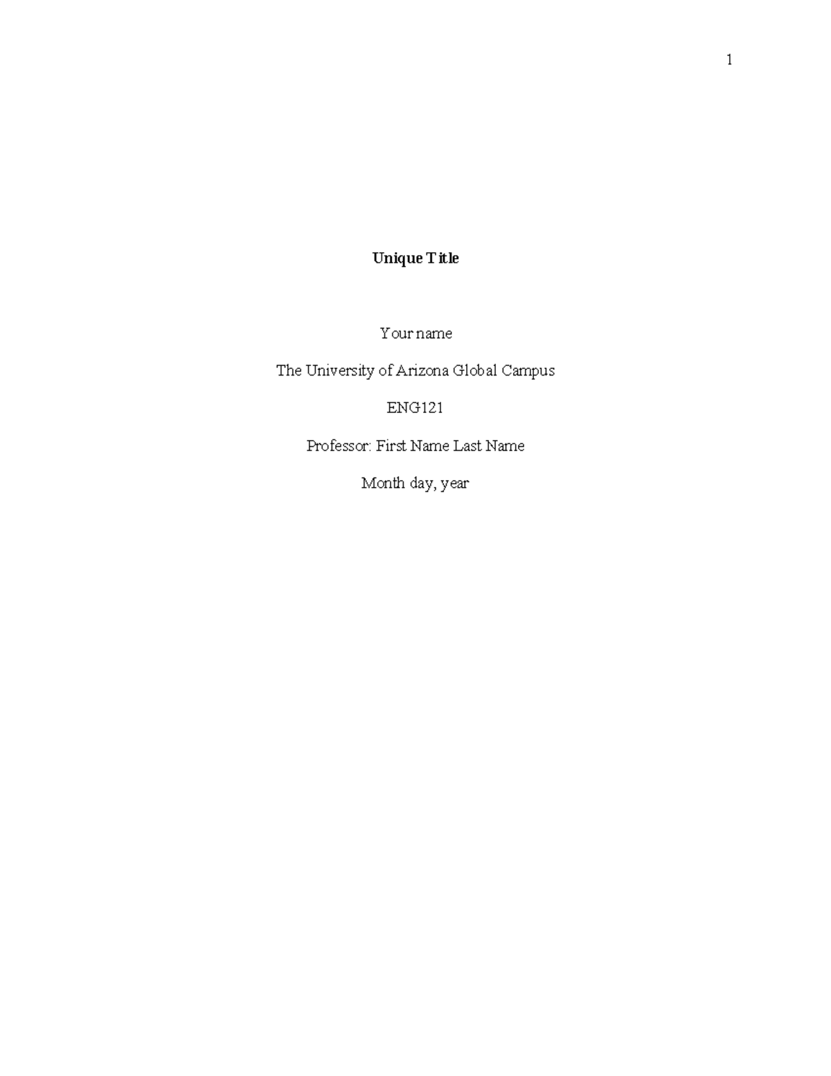 ENG121 Future Opportunities Essay Template: Personal Growth & Writing ...