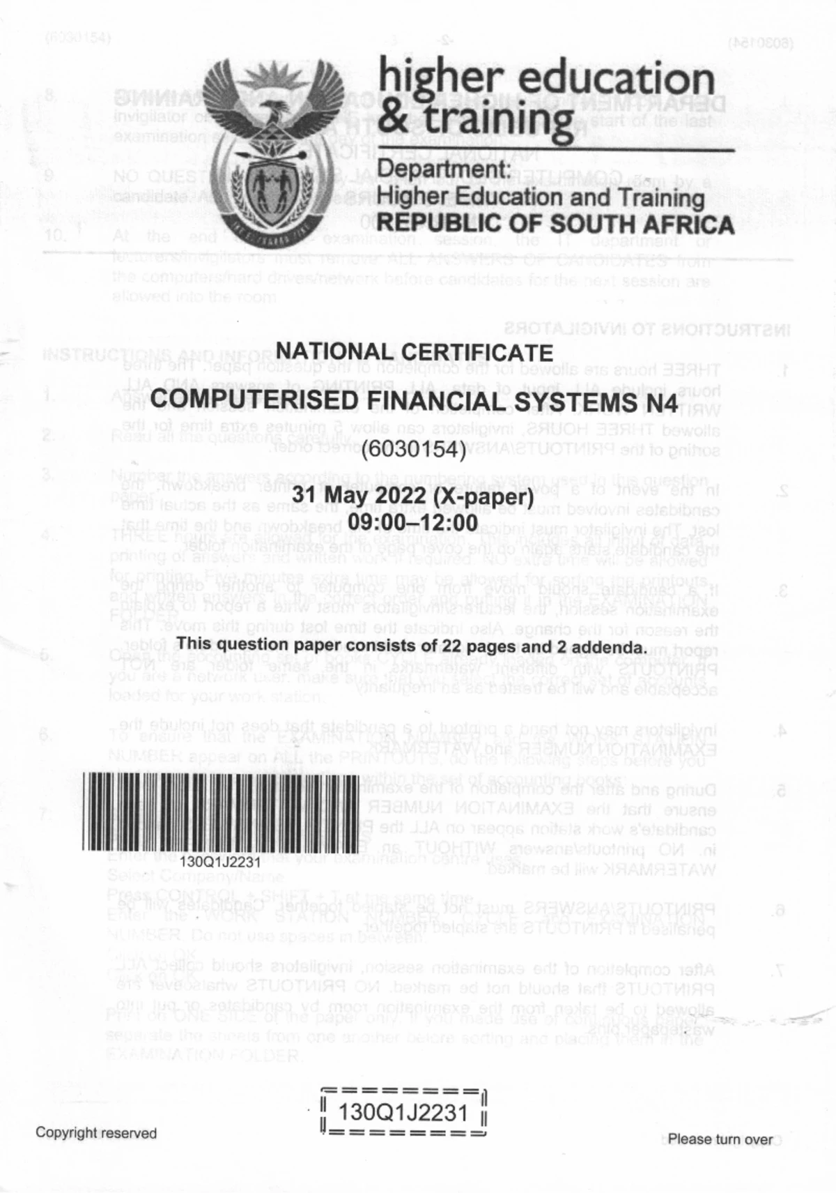 1 - FIN ACC N5 JUNE 2023 QP - Studocu