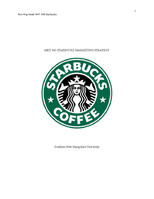 [Solved] Consumer Buying Process for Starbucks Define the stages of the ...