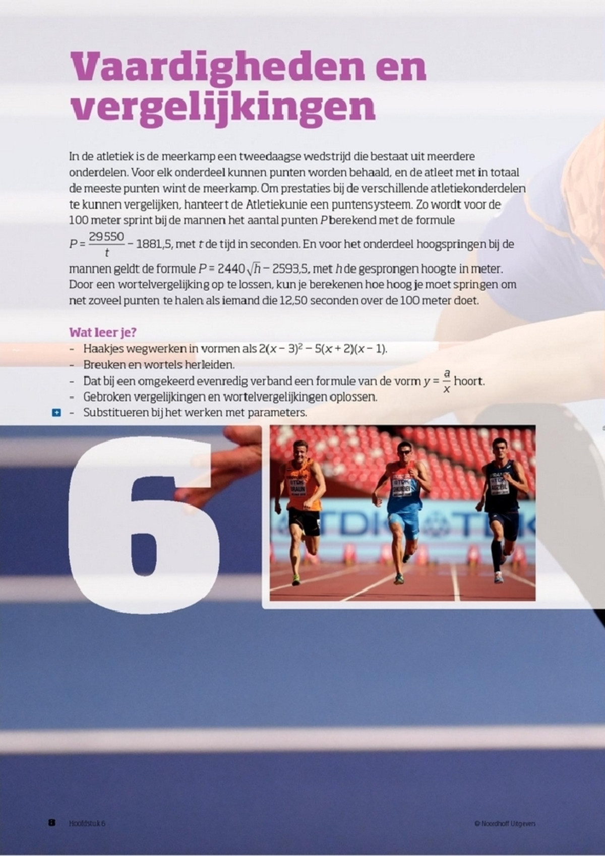 WI H6 - Wiskunde Opdrachten: Herleiden en Vergelijkingen - Studeersnel